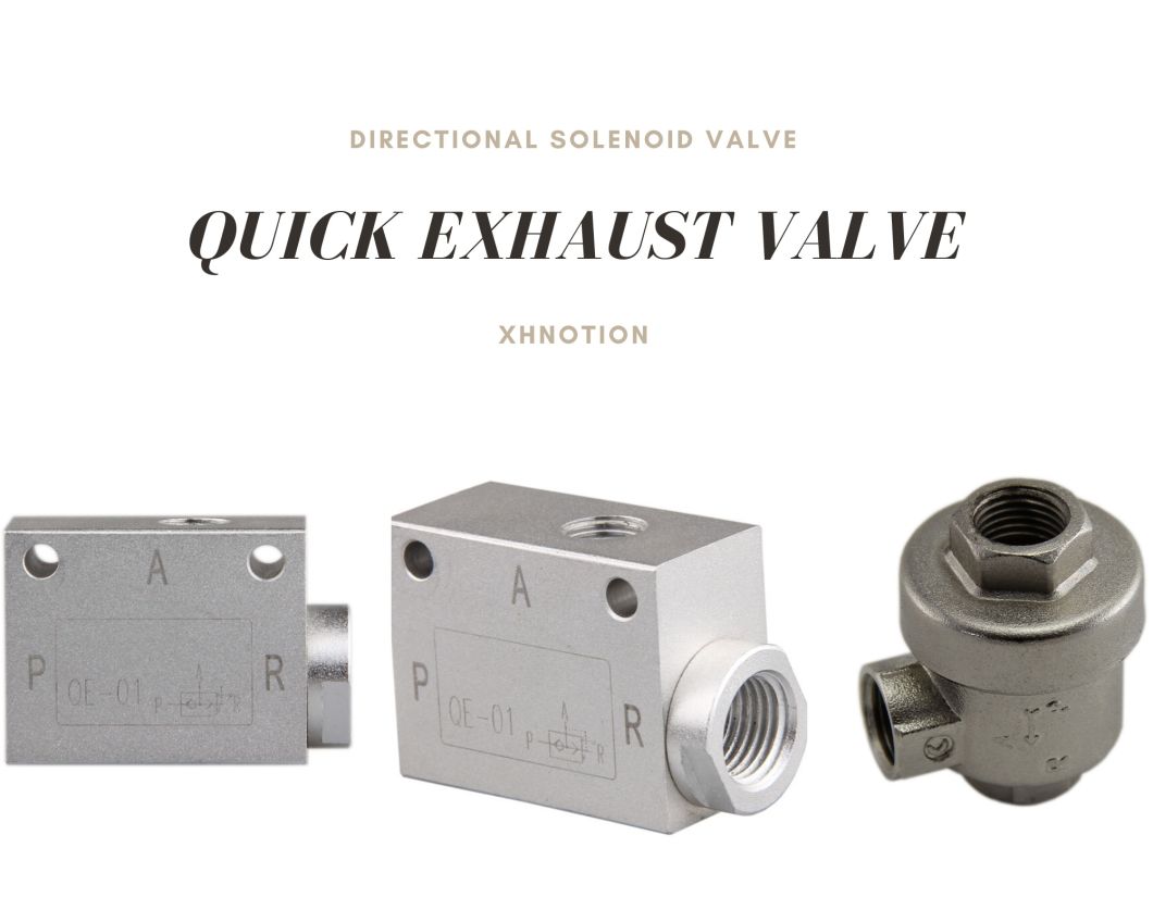 Xhnotion Pneumatic Directional Solenoid Valve G1/8′′ Nickel Plated ...