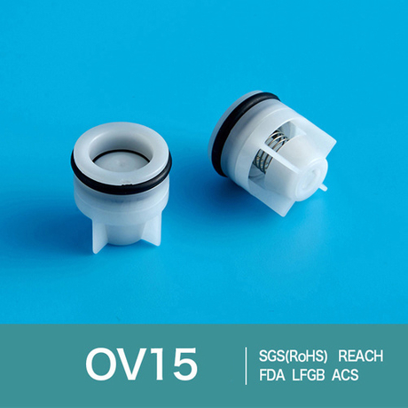 15mm Plastic Non Return Valve Spring Valve for Shower Faucet
