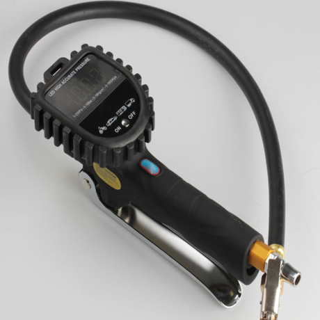 Tire Inflation Gun with Large Screen LED Gauge
